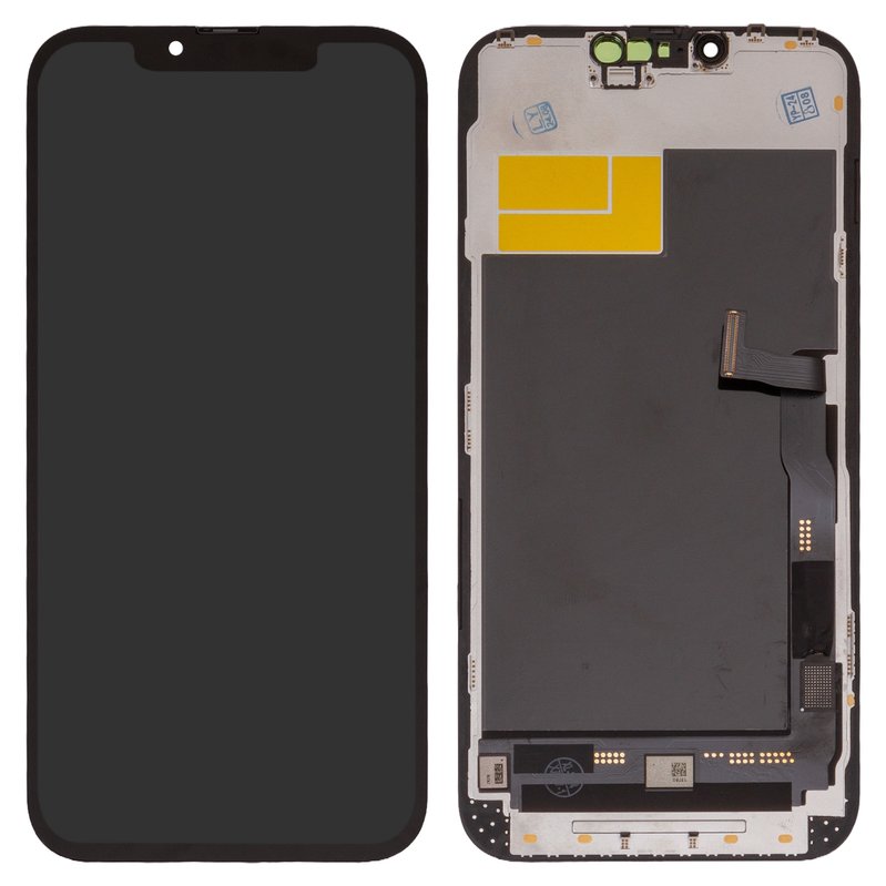 LCD compatible with Apple iPhone 13 Pro Max, (black, with frame, HC ...